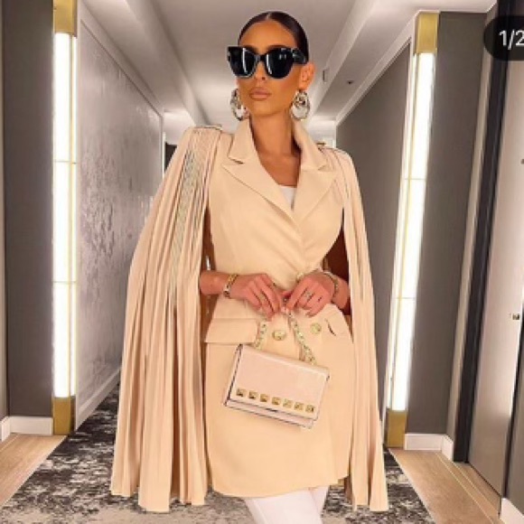 Kosmios | Jackets & Coats | Kosmios Eyes On You Blazer | Poshmark